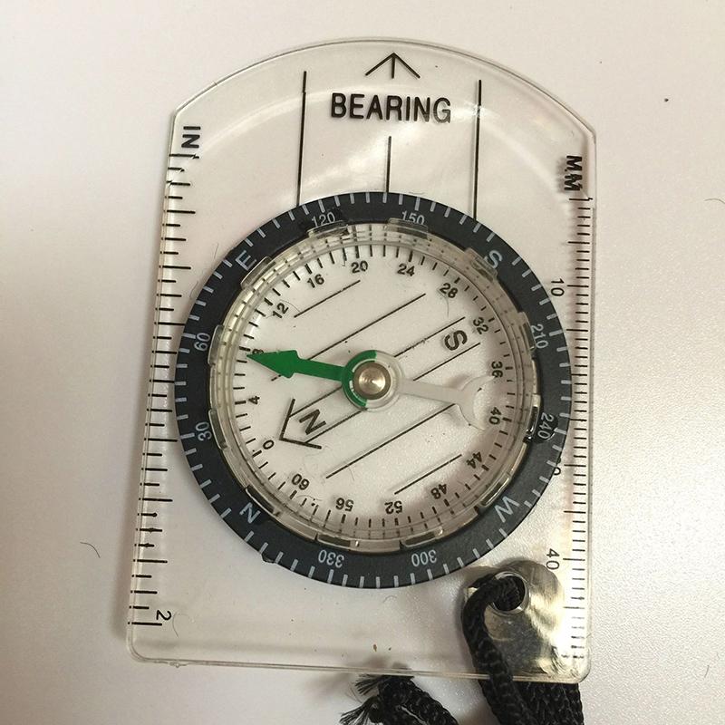 💰Köp billigt online Outdoorcamping Hiking Transparent Plastic Compass ...