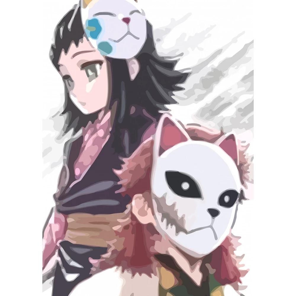 Satın alın Full Square/Round Drill Home Decor 5D Diamond Demon Slayer ...