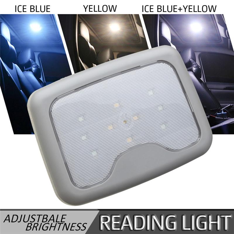 Universal Car Interior LED Roof Light Wireless Ceiling Dome Reading ...