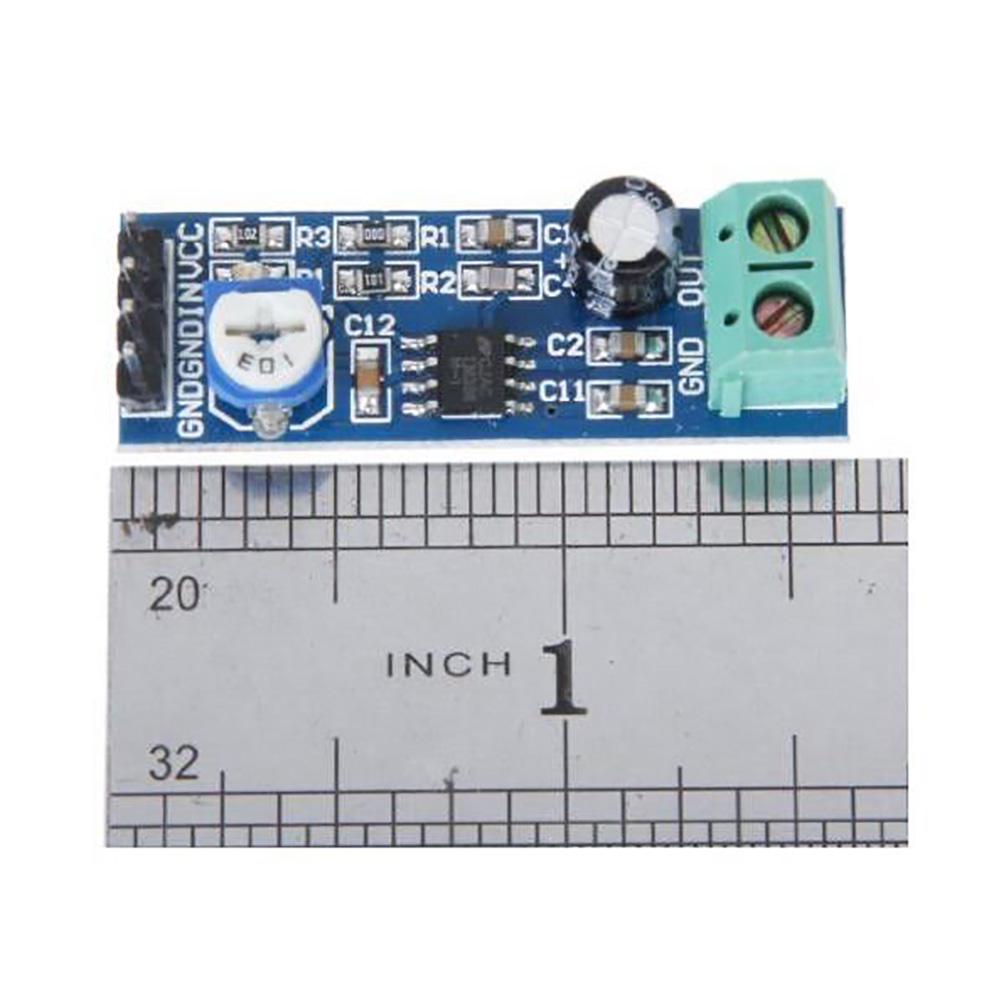 LM386 DC 5V-12V Mini Micro Audio Amplifier Module Board Mono AMP Module ...