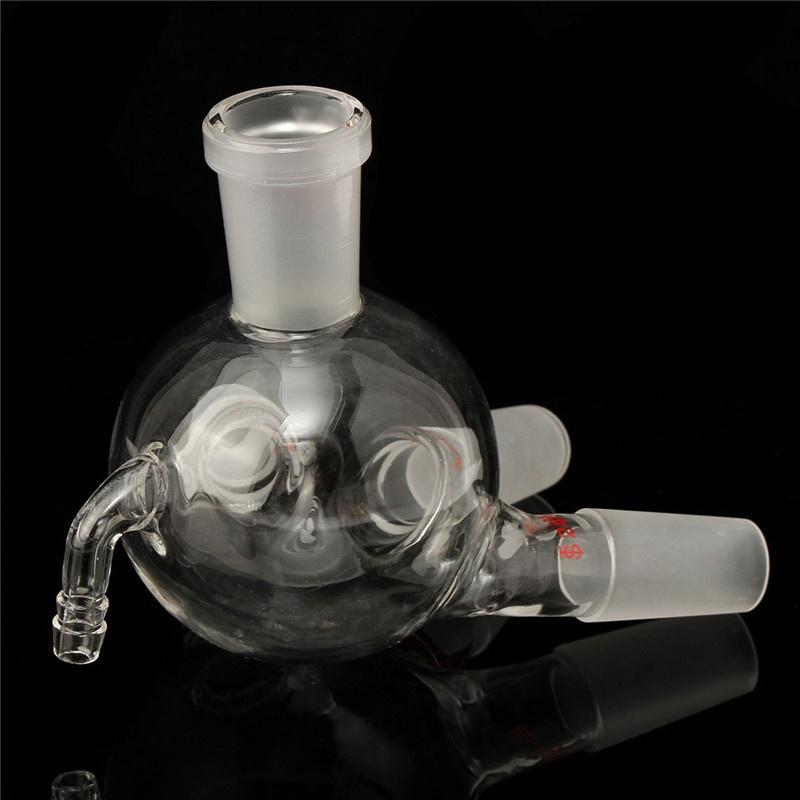 Buy 24/40 Glass Distillation Receiver Adapter Cow Shpae Lab Chemistry ...