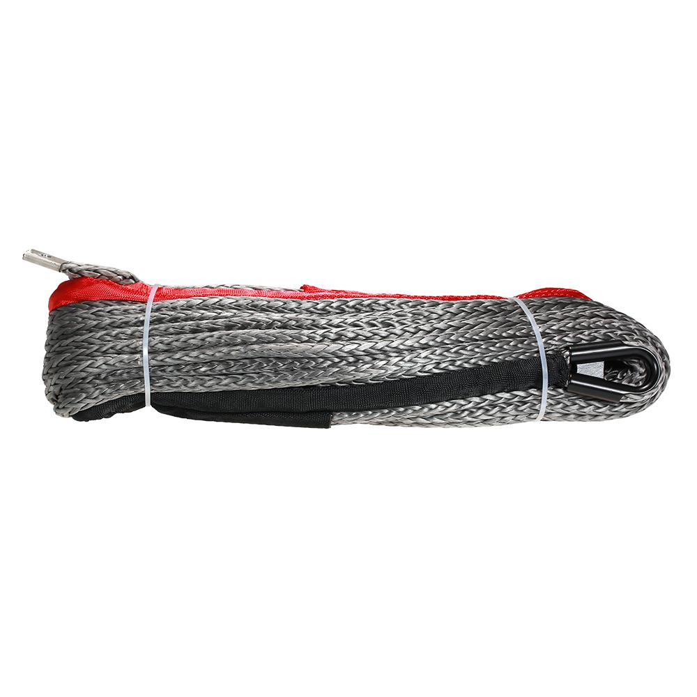 10mm*28m 3/8"*92' 20500lbs High Strength Synthetic Winch Line Cable ...
