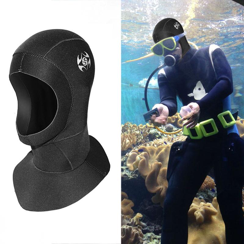 Buy Diving Hat Cold-proof 3mm SLINX Waterproof Warm Earmuffs Diving Hat ...