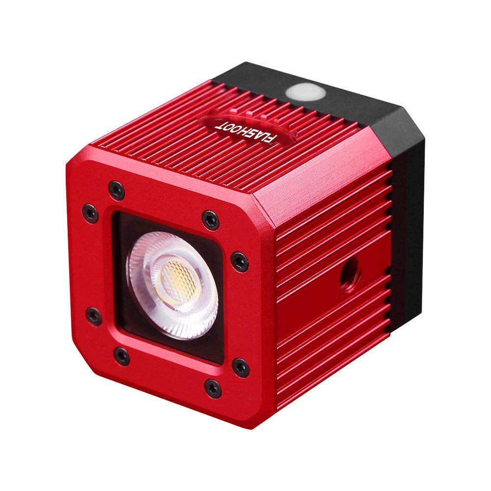 Waterproof Aluminum Alloy Cube LED Video Light 5600K Diving Fill Light ...