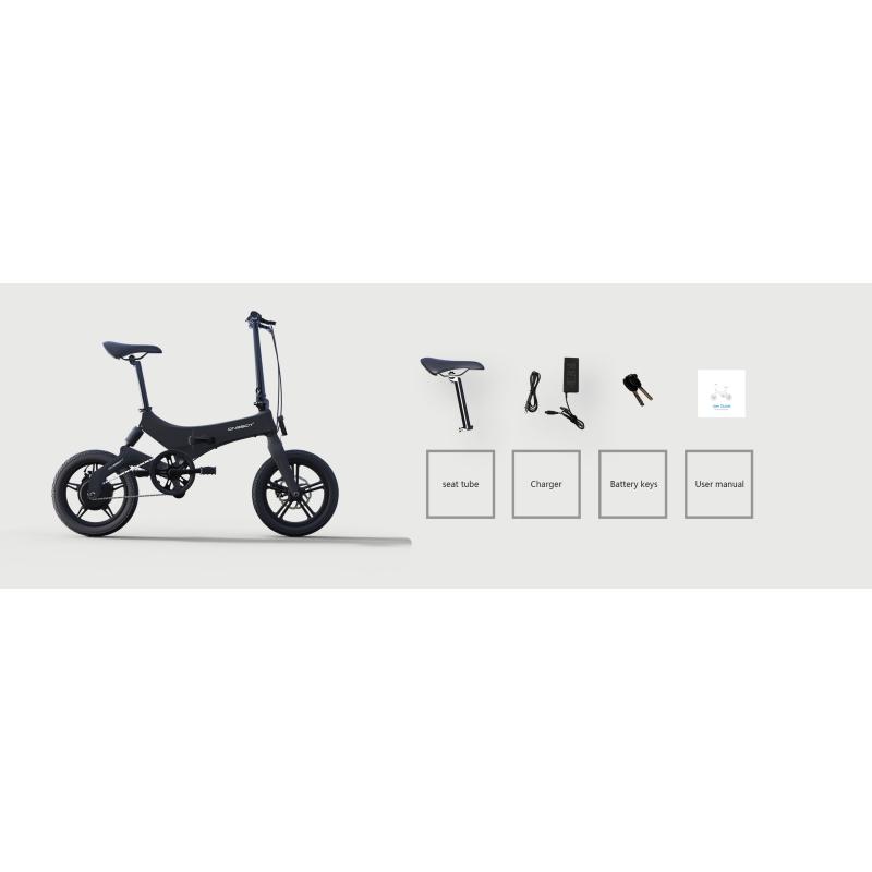 ONEBOT S6 Elektrikli Bisiklet Katlanabilir Bisiklet Değişken Hızlı ...