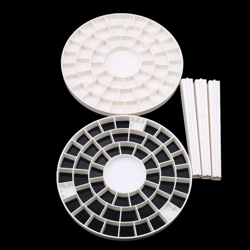 Buy Painting Brush Pen Holder 49 Holes Pen Rack Display Stand Support ...