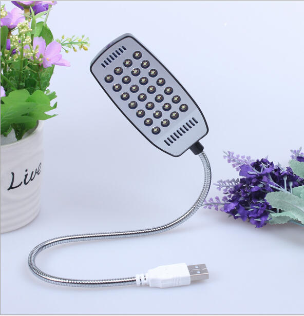 Buy 28 LED USB Light Computer Lamp for Notebook Computer PC New Flexible Bright Mini at ...