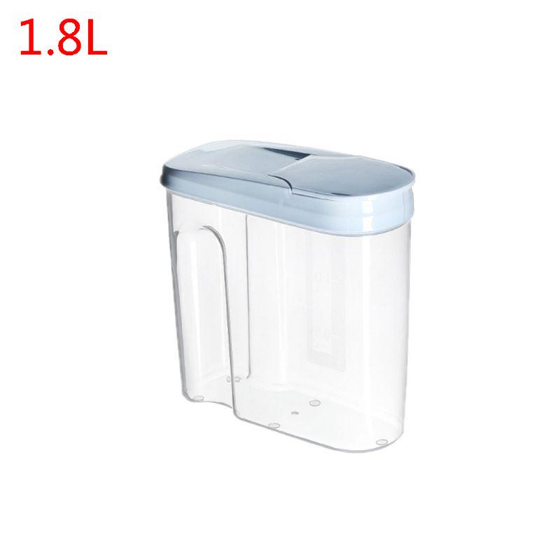 Buy 1.8L/2.5L Cereals Storage Container Airtight Plastic Kitchen Food ...