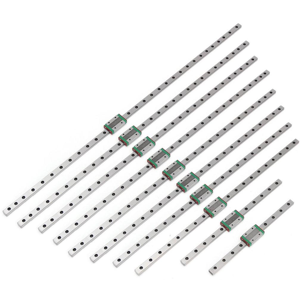 Cheap MGN12 100 150 200 250 300 350 400 450 500 550mm Miniature Linear ...