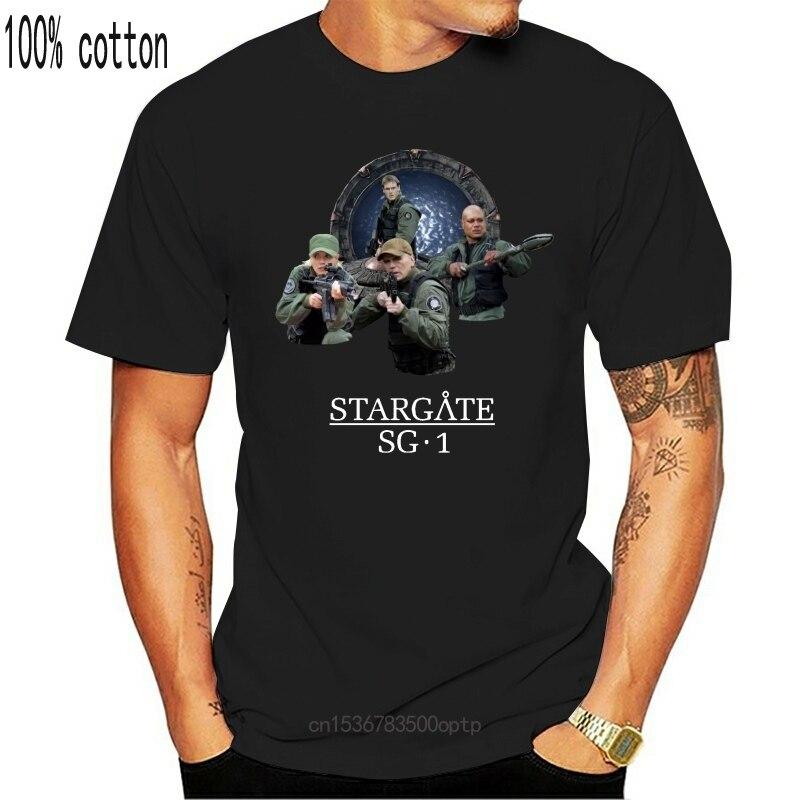 Satın alın Men Short sleeve tshirt Stargate SG 1 Team Unisex T Shirt ...