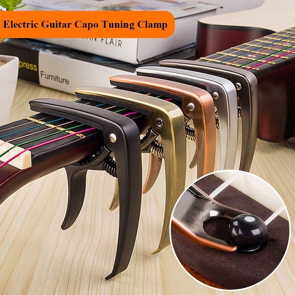 Satın alın Metal Crimping Type Acoustic Guitar Clip Ukulele Musical ...