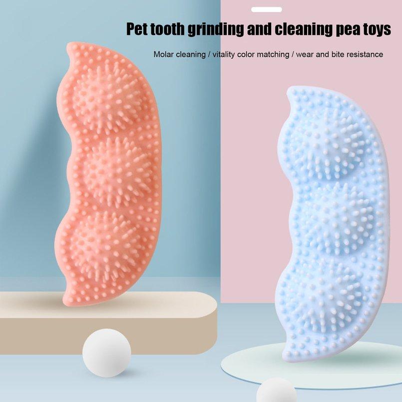Buy BMS Pea Shape Dog Chew Toy TPR Chew Toy Pet Toys Molar Toys IQ ...