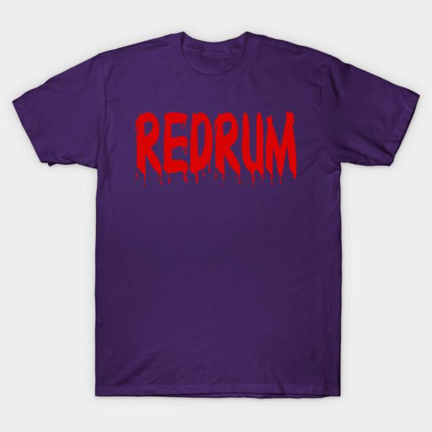 Buy Men Premium Cotton Harajuku T Shirt Redrum the Shining Print Men's ...