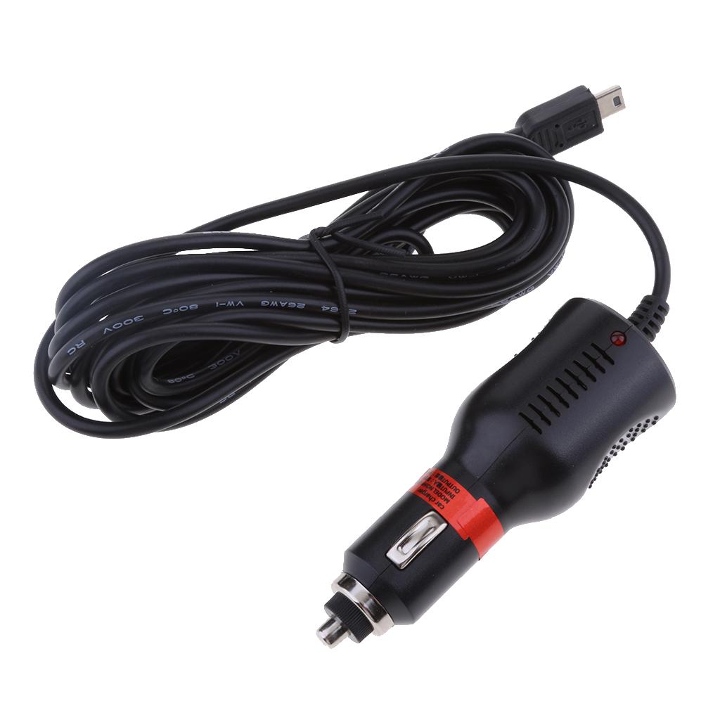 Buy Premium 3.5M Car Power Adapter 8-36V To 5V/2A Mini USB Cables for ...