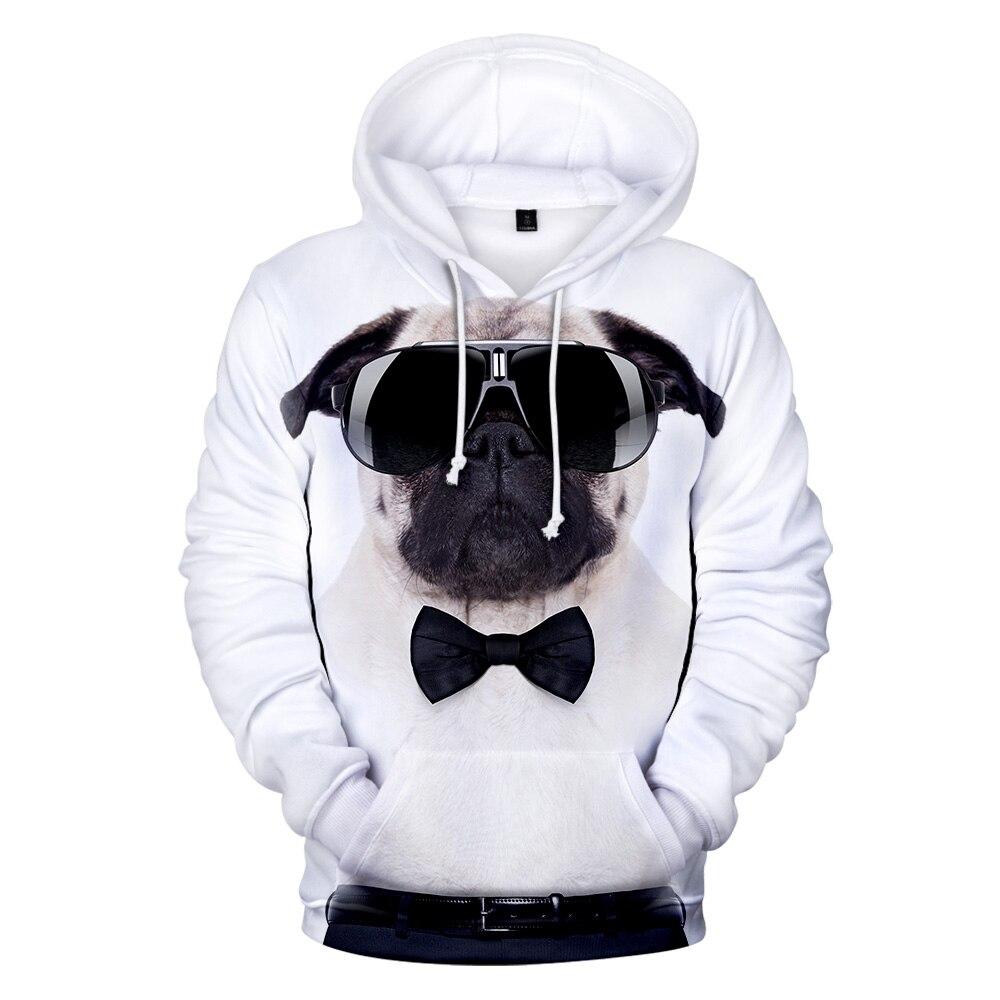 Cheap Fashion 3d Pug Hoodies Men Women Sweatshirts Harajuku Hoodie ...