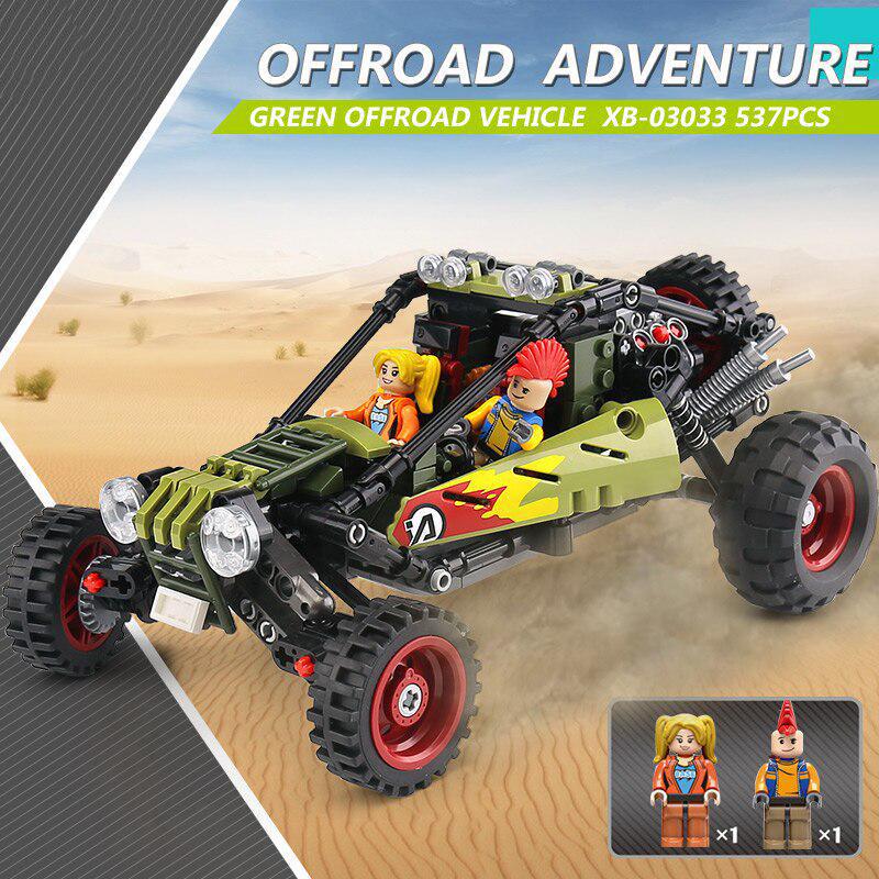 City Series The Off-road Car Set Building Blocks Bricks Kid Toy Technic ...