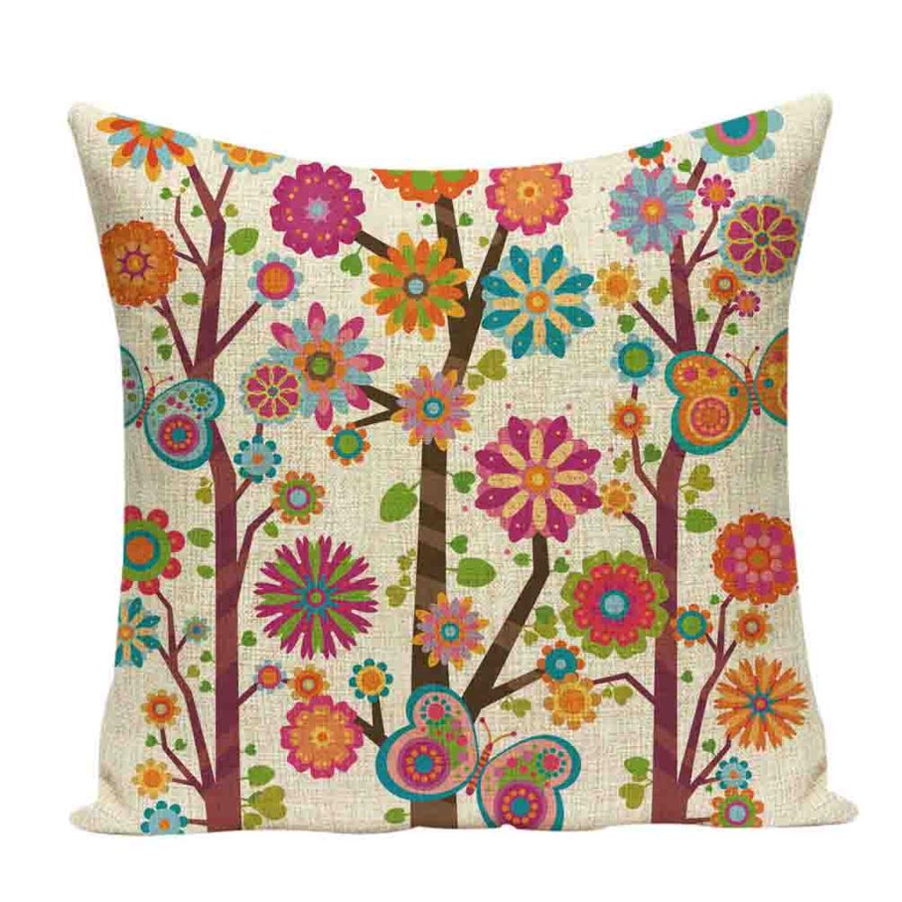 Buy Animal Cute cushion cover colorful cushions home decor Custom ...