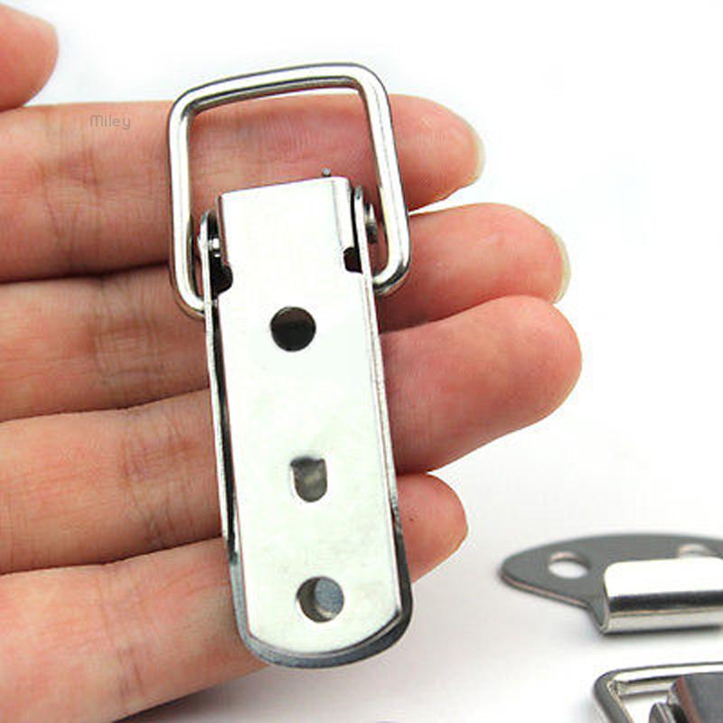 Buy Pdtoweb 4pcs New Stainless Steel Snap Bag Cabinet Closure Lock Tie ...