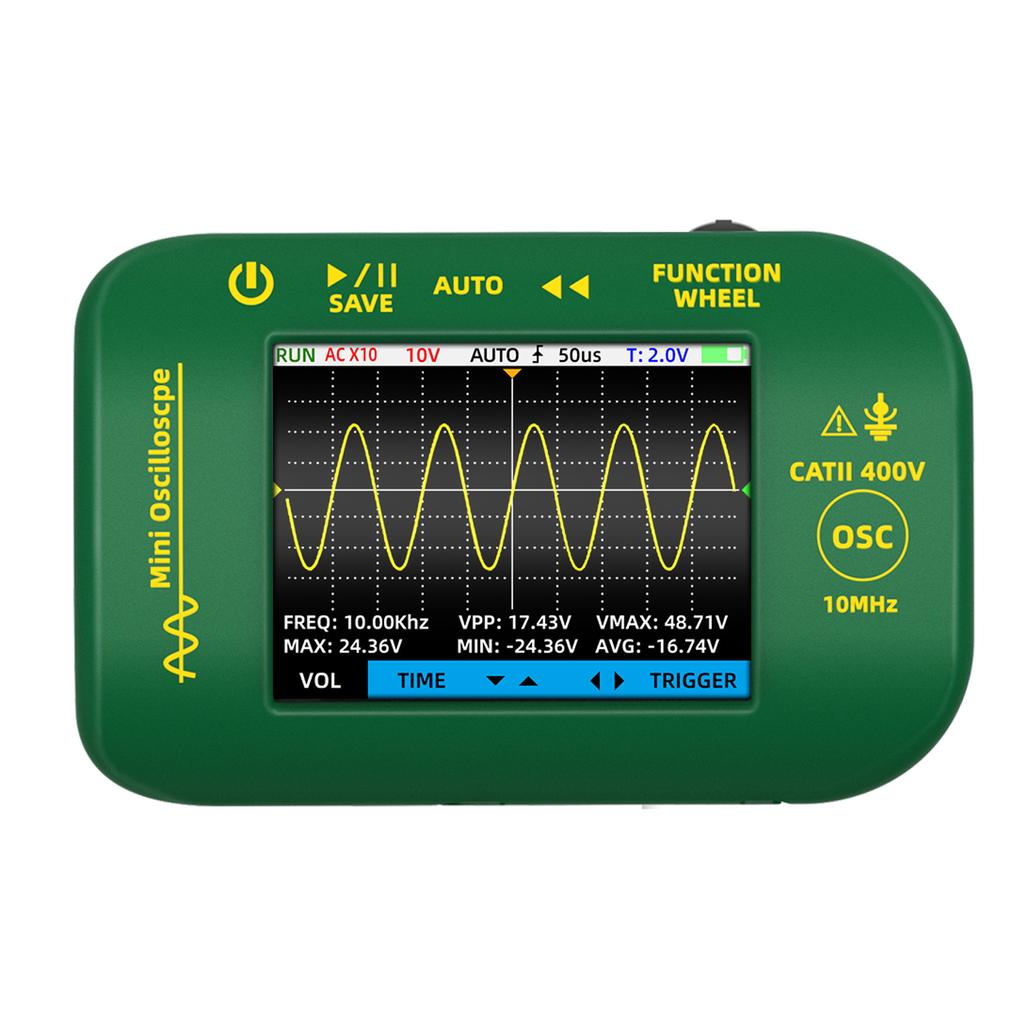 Buy Dual Channel Real-Time Sampling Oscilloscope 10MHz Bandwidth 48MSa ...