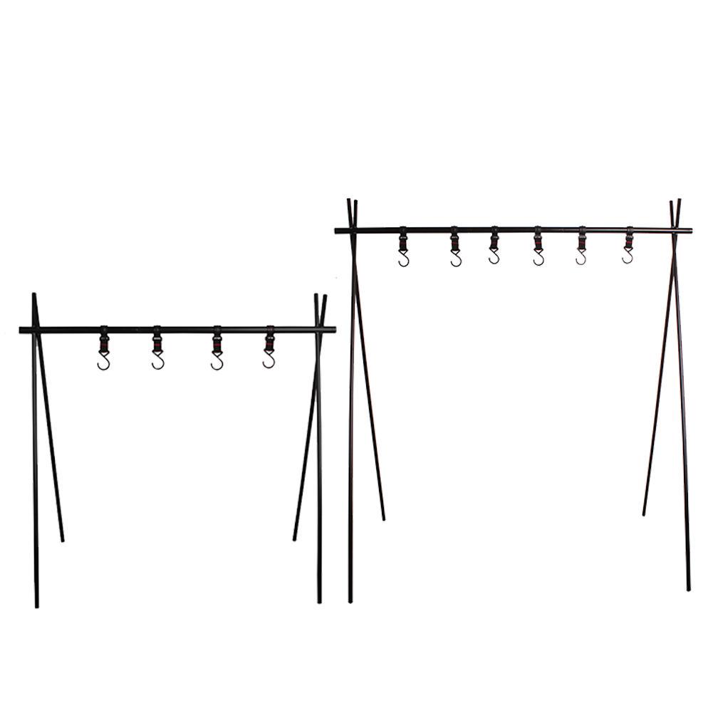 Buy Aluminum Alloy Hanging Rack 8kg Outdoor Camping Triangular Clothes ...
