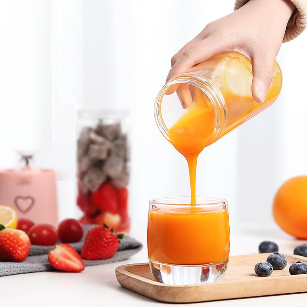 Buy Fashion 450ML Aleld Mini Juicer Portable Juice Cup Rechargeable ...