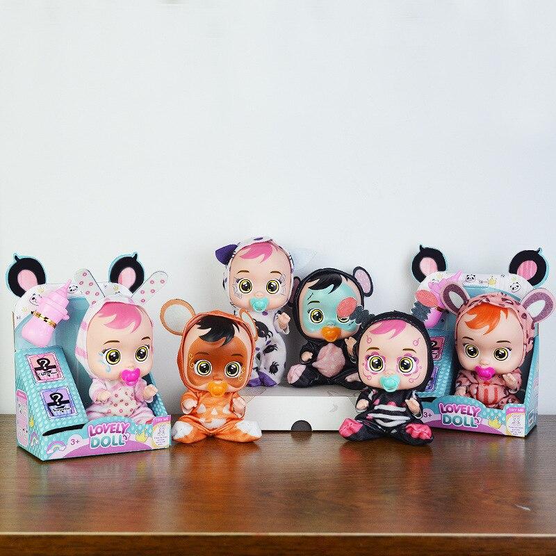 Buy 9-Inch Cry Baby Doll Cry Tears Doll Girl’s Toy Crying Doll ...