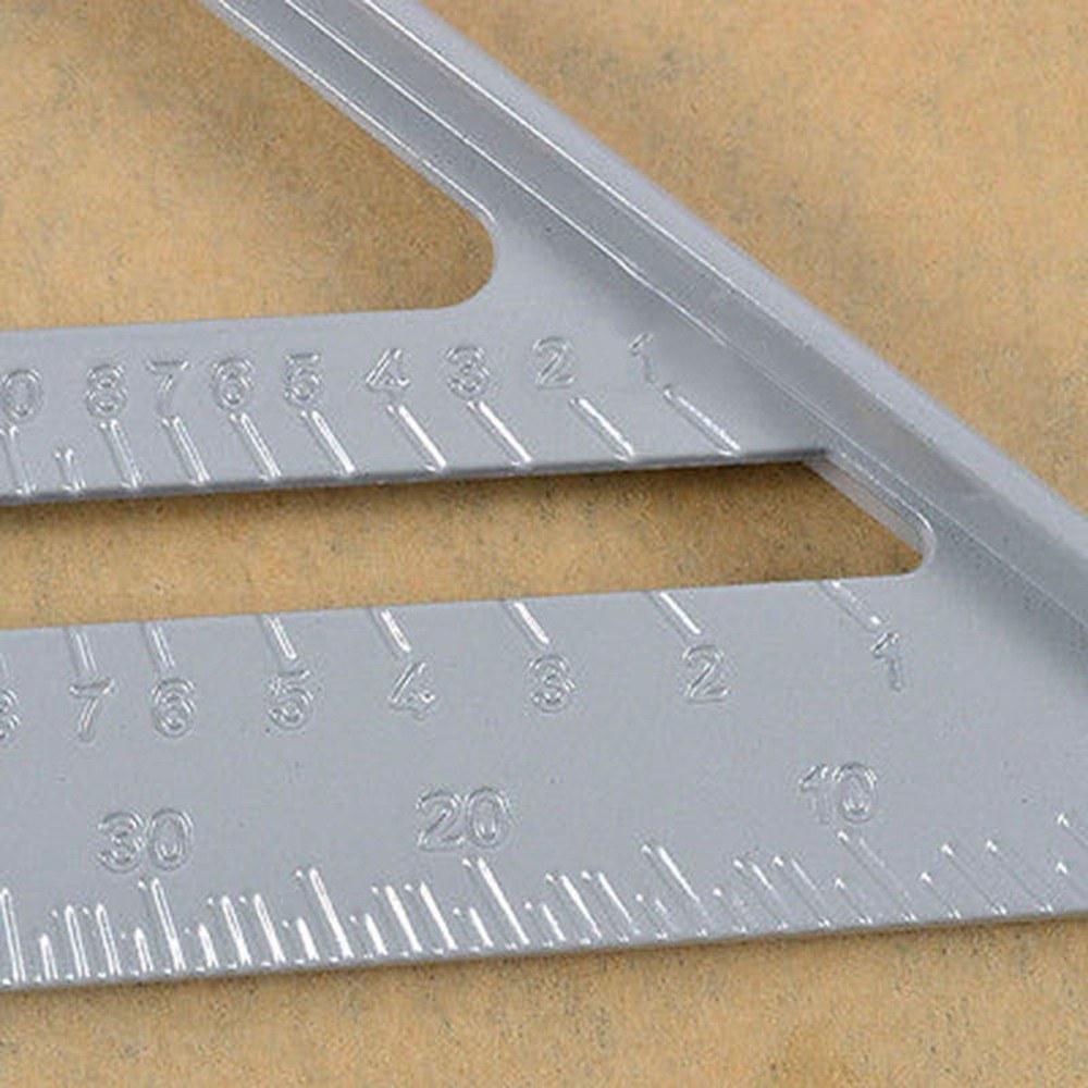 65in Aluminum Alloy Triangle Rulers Protractor Miter Framing ...