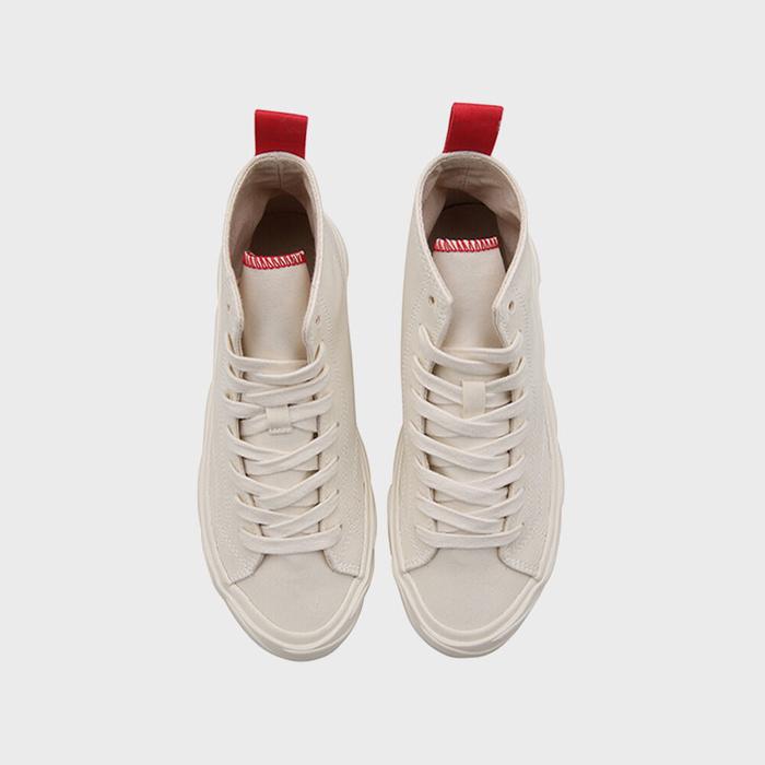 Buy [SPRIS X AGE] Top Sneakers White (unisex) at affordable prices ...