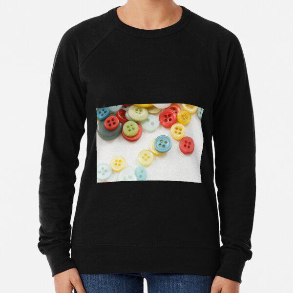 Buy Black Women Sweatshirt Button Button Printing Hoodie Sweatshirt ...