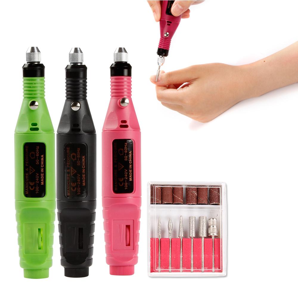 Buy Pro Electric Nail Drill Pen Salon Manicure Machine Nail Cuticle ...