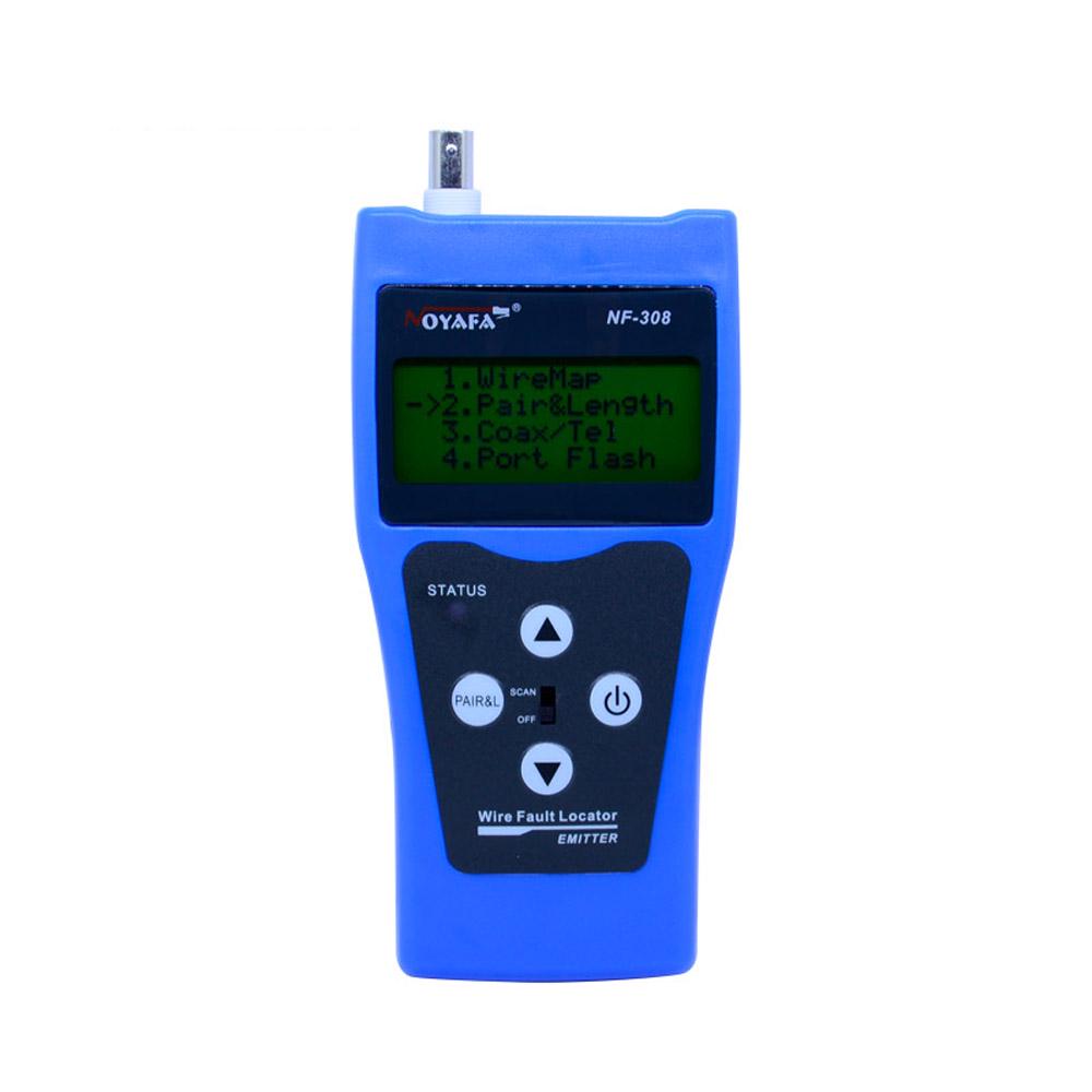 Buy NF-308 Wire Fault Locator Network Monitoring Cable Tester LCD LAN ...