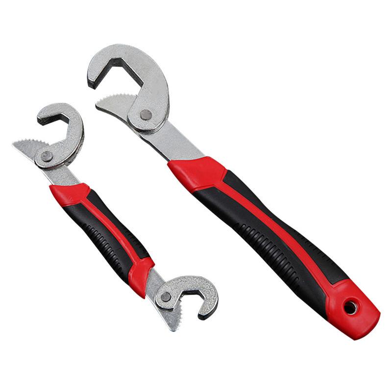 Universal Hook Shape Adjustable Pipe Wrench Multi-function Labor-saving ...