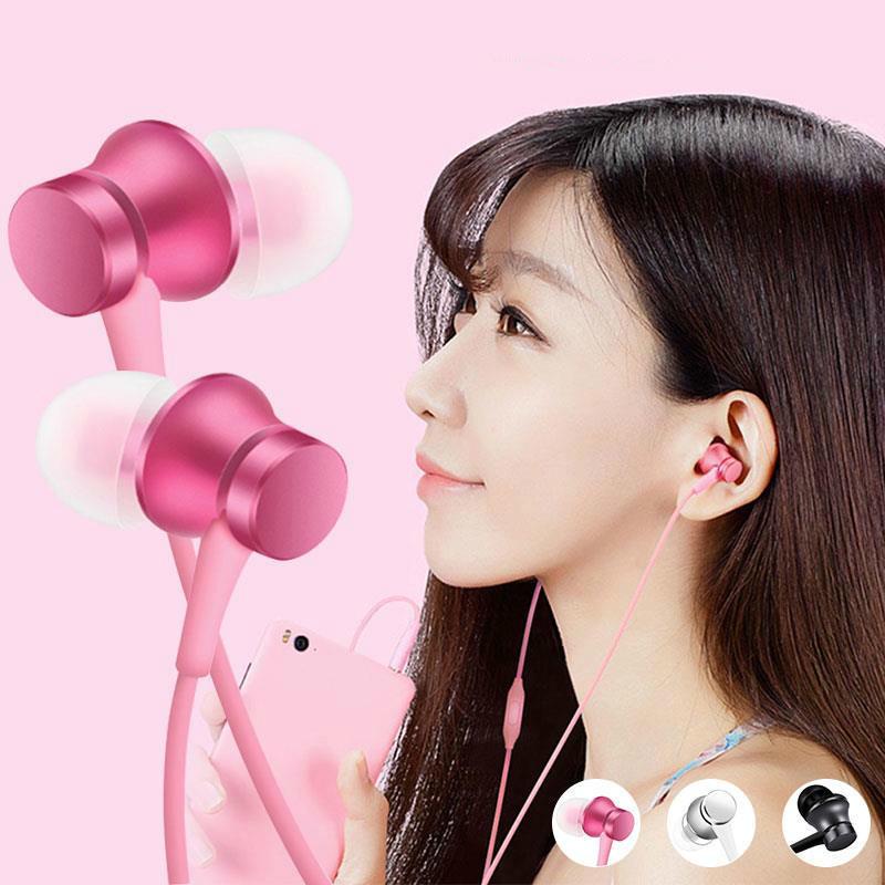 Buy Line Control In-ear Heavy Bass Stereo Earbuds Earphone With MIC at ...