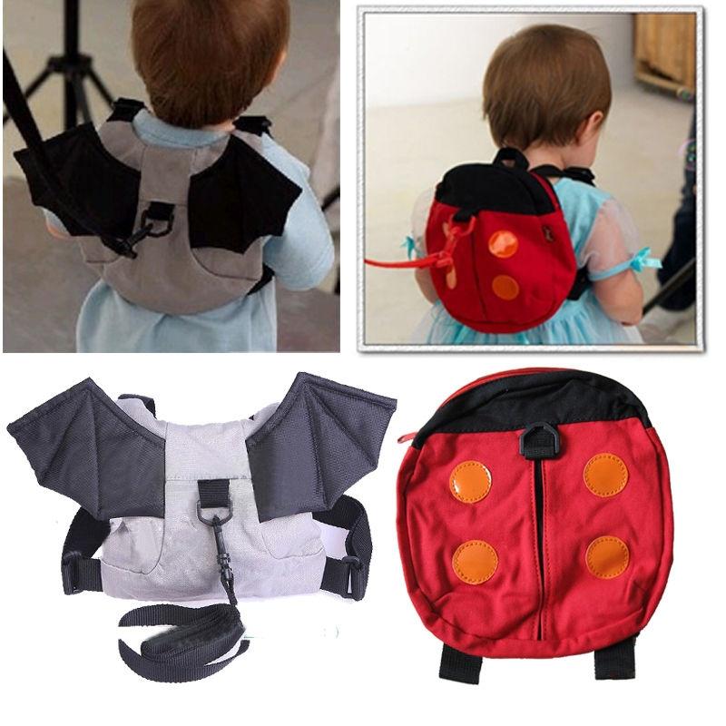 Buy 1PC Ladybug Bat Wing Baby Kid Walking Safety Harnesses Backpack ...