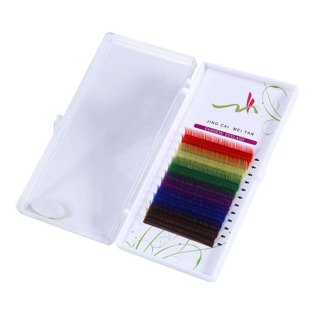 Cheap 12Rows/Set Natural Long False Fake Eyelashes Extension Beauty ...