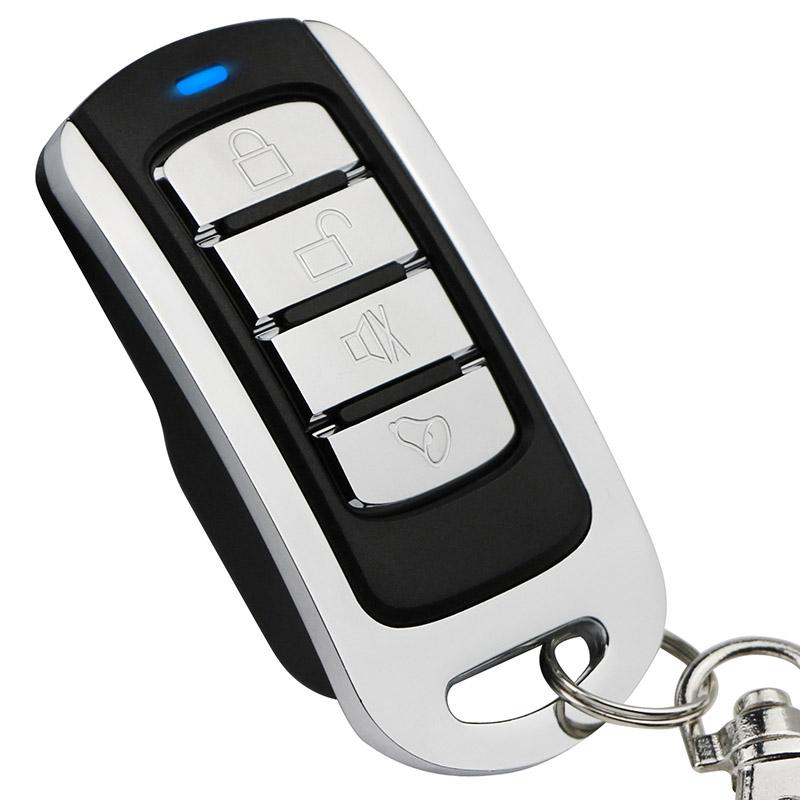 433mhz Universal Clone Self-Learning Remote Control 4 Buttons Remote ...