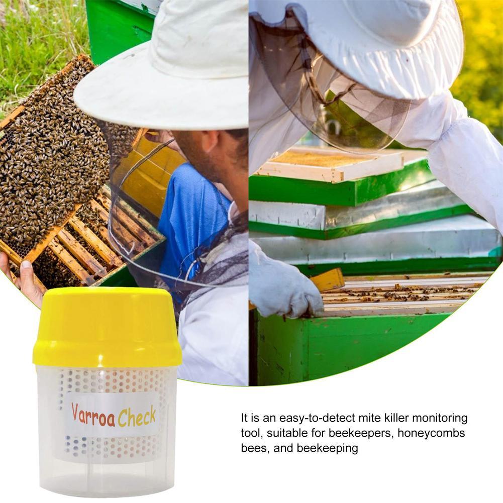 Beekeeping Bee Check Shaker Bottle Mite Measuring Bottle Monitoring ...