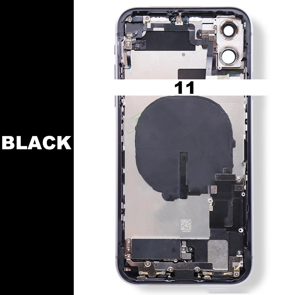 Buy For Apple 11 Back Cover, Middle Case, Middle Frame Case and For ...