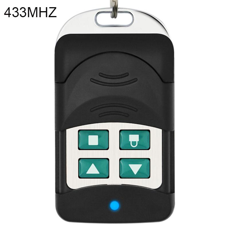 433MHz Remote Control 4CH Car Key Garage Door Gate Opener Remote Control Duplicator Electronic ...