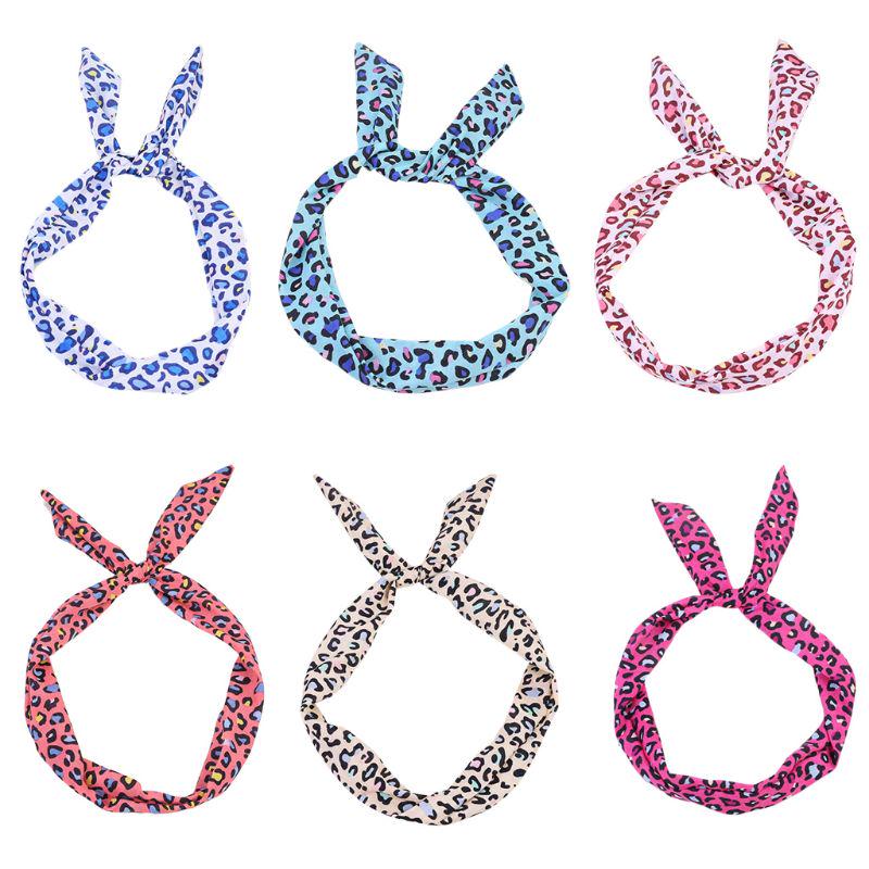 Satın alın Women Girls Cute Rabbit Ear Ribbon Headband Metal Wire ...
