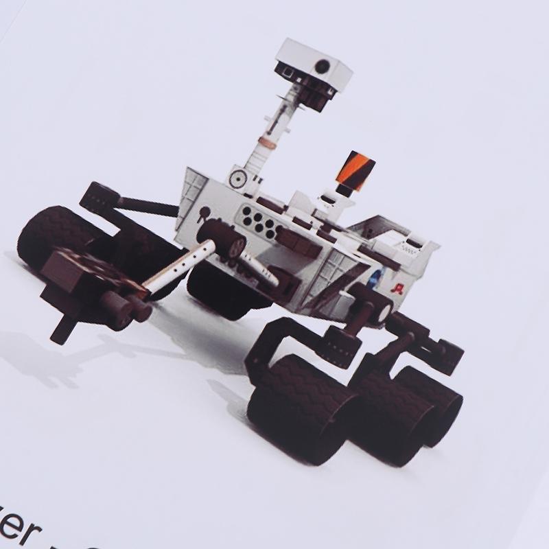 Buy 1:11 Curiosity Mars Exploration Rover 3D Paper Model Manual Diy ...