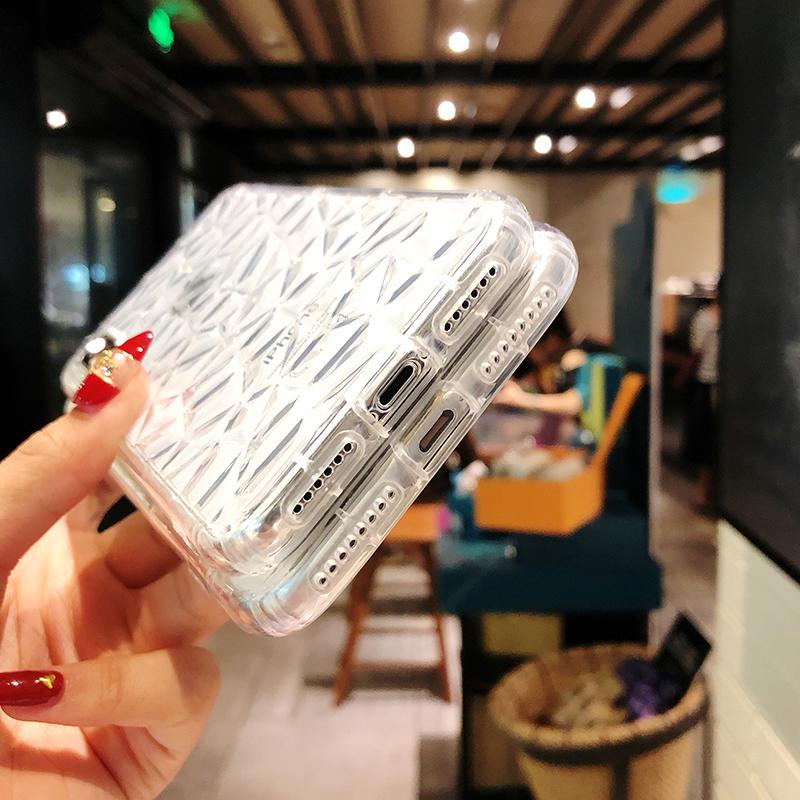 Buy Diamond Texture Case For iPhone 12 Mini 11 12 Pro Max X XS XR 8 7 6 ...