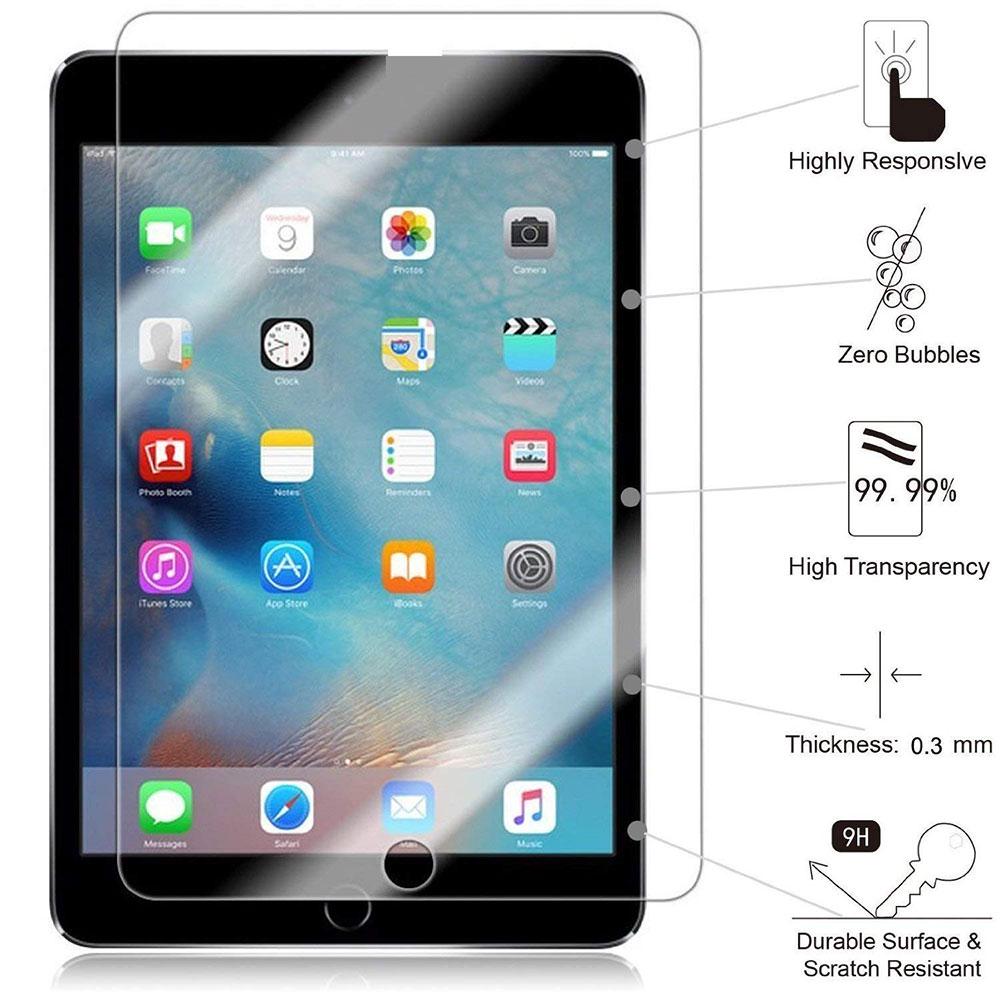Tempered Glass Screen Protector for Apple iPad Mini 4 1 2 3 Air Mini2 ...