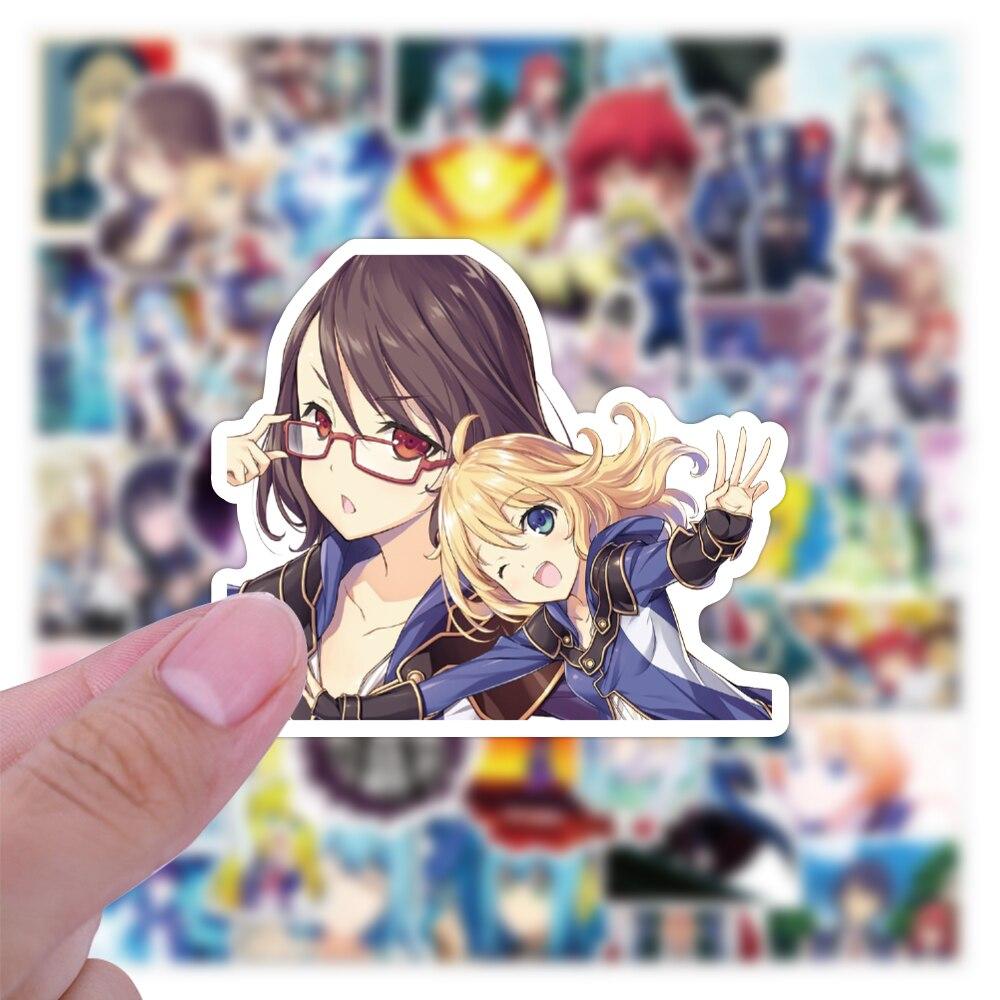 💰Köp billigt online 50PCS Cartoon Beautiful Vitality Girl Cute Anime ...