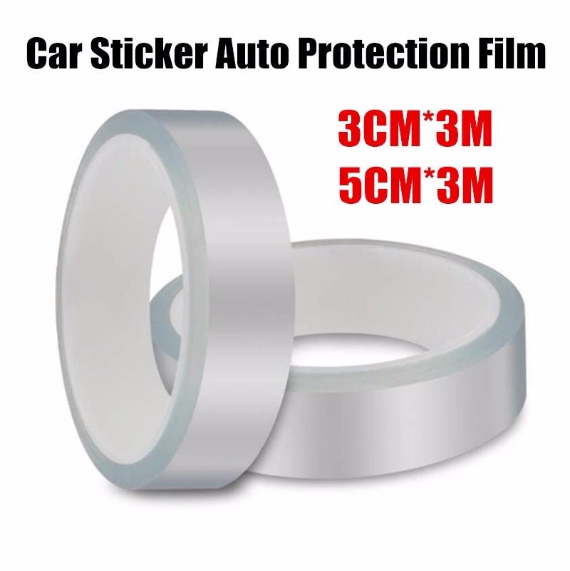 1 Roll Transparent Car Protective Film Door Edge Bumper Anti-scratch ...