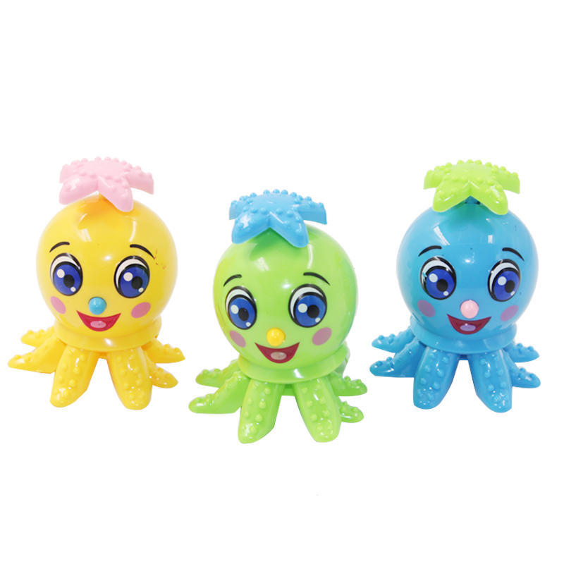 1PCS Children Clockwork Simple Octopus Cute Wind Up Bathing Toy Pop ...