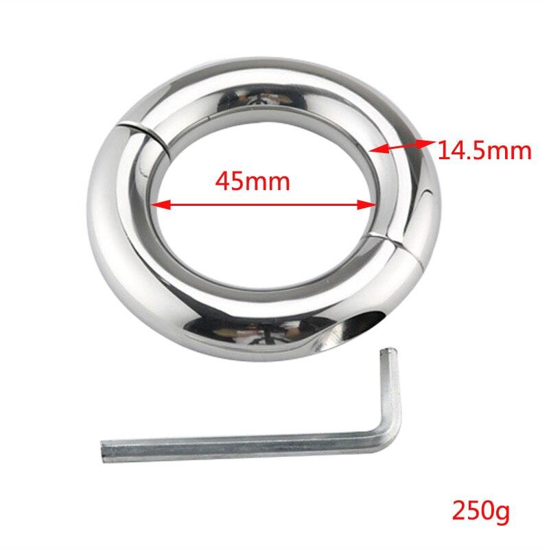 Edelstahl Penis Ring Hodensack Anhänger Ball Stretcher Penisring Sex ...
