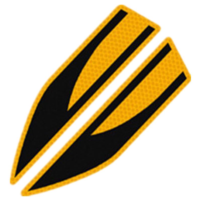 Buy 2pcs/set Universal Auto Machine Cover Safety Waterproof Luminous ...