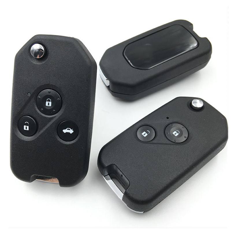 Buy Car Remote Key Case Straight Remote Key Refit Folding Key Housing ...
