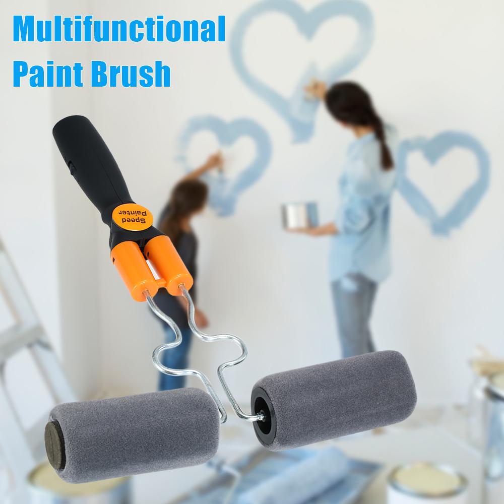 Buy Double Paint Roller Adjustable Double-Sided Multi-Function Paint ...